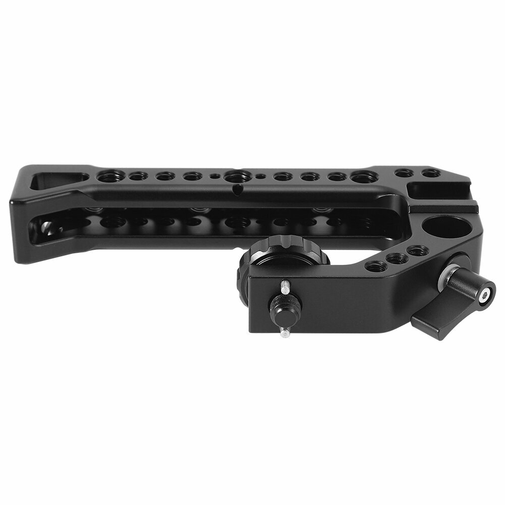 Універсальна ручка підйому камери з алюмінієвого сплаву з 4 холодними шипами та гвинтовими отворами 1/4 та 3/8 дюйма