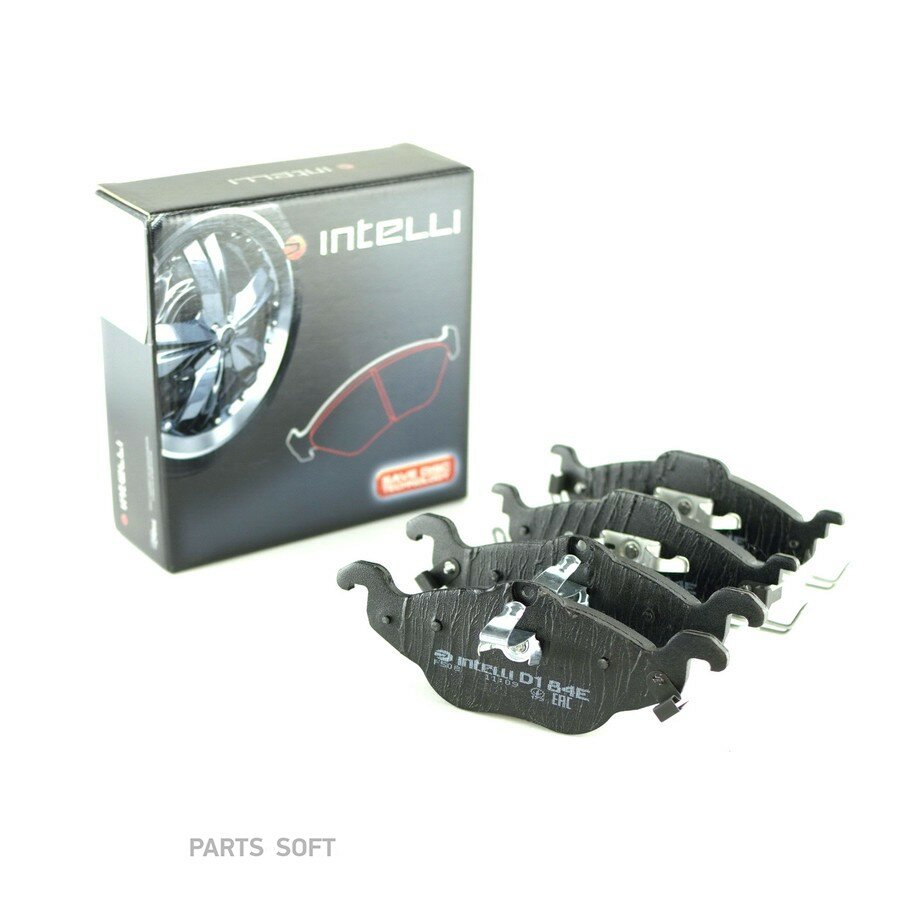 Колодка торм. передн. D184EI INTELLI к-т с дат. износа Opel Astra G (98-04), Zafira от официального дистрибьютора, DAFMI, артикул D184EI