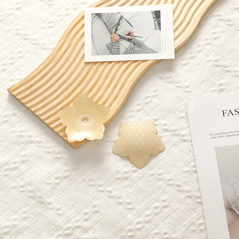 Наклейки для сосков JA2566, силиконовые, антибликовые, невидимые, дышащие, противоударные