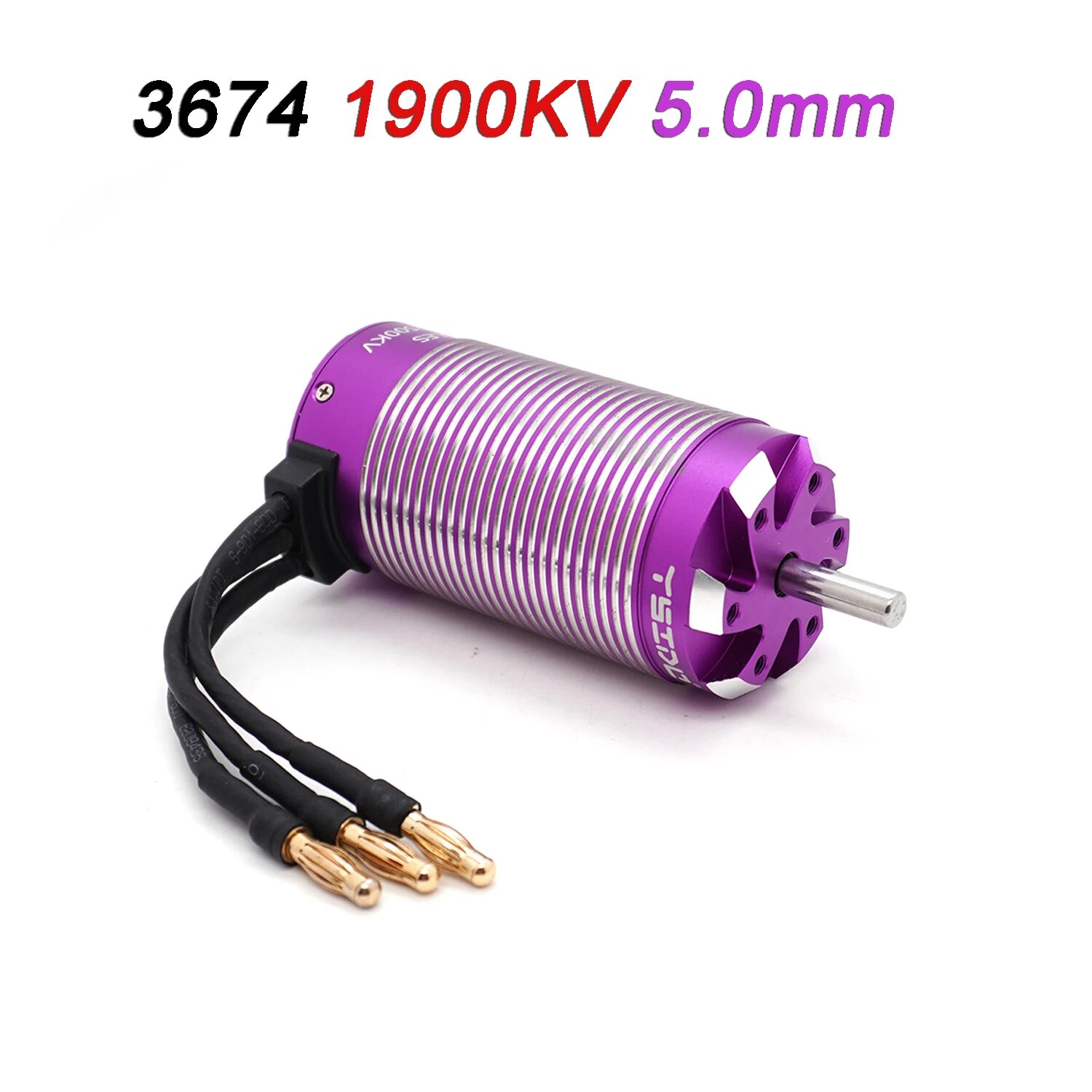 YSIDO Бесщеточный двигатель 3650/3660/3674 3,175/5 мм для RC автомобилей