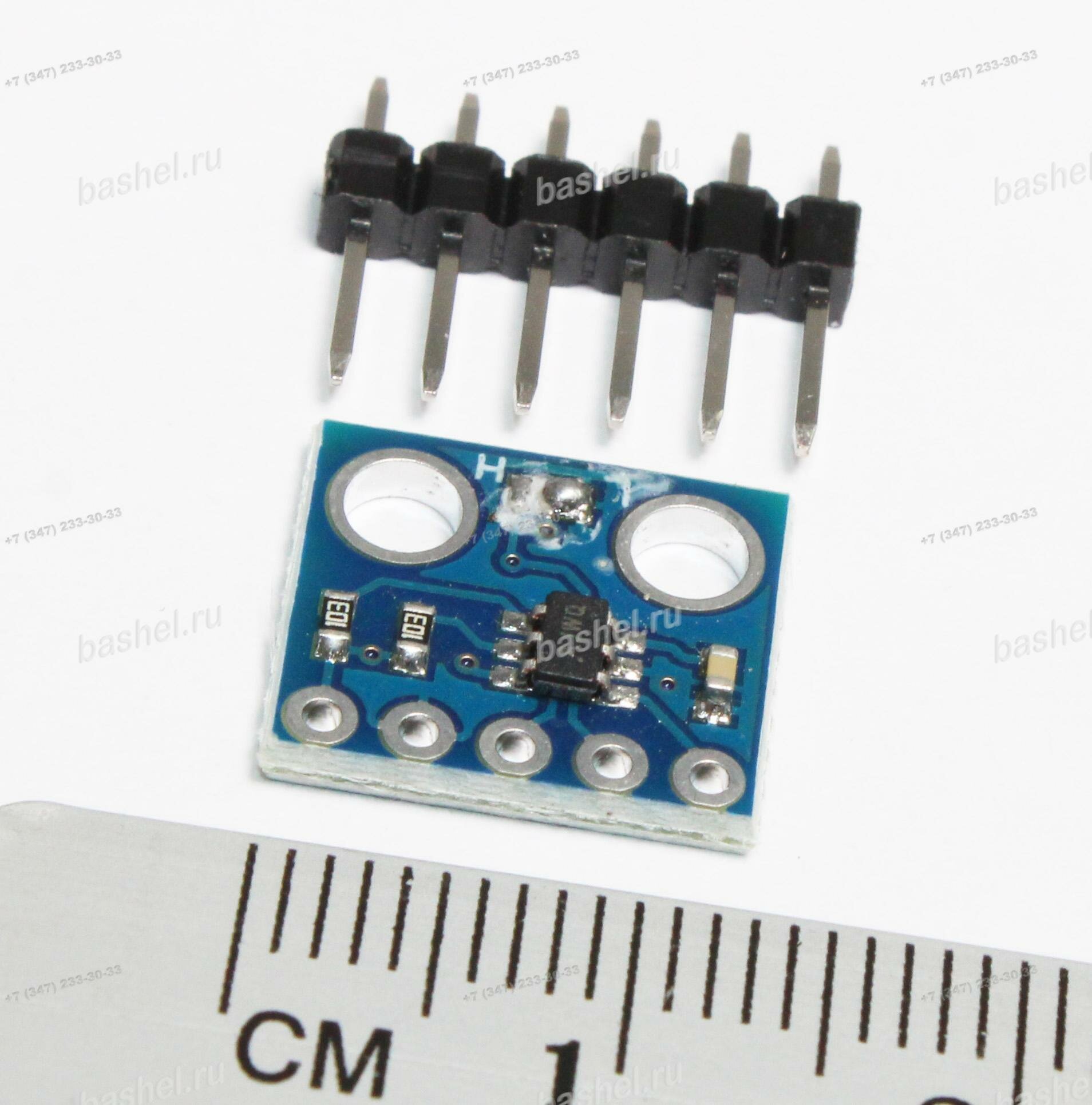 MCP4725 DAC, Модуль ЦАП, (I2C, разрешение: 12bit, EEPROM, 2.7-5.5 В)