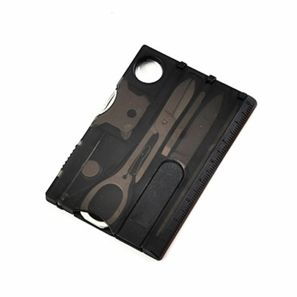 12 в 1 Мультитул-карта для кемпинга