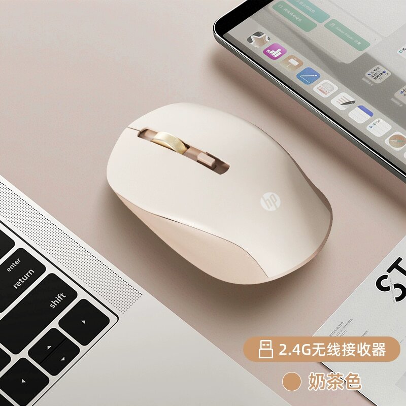 Беспроводная мышь HP с Bluetooth, бесшумная, перезаряжаемая, для ноутбука, настольного компьютера, офиса, дома, для