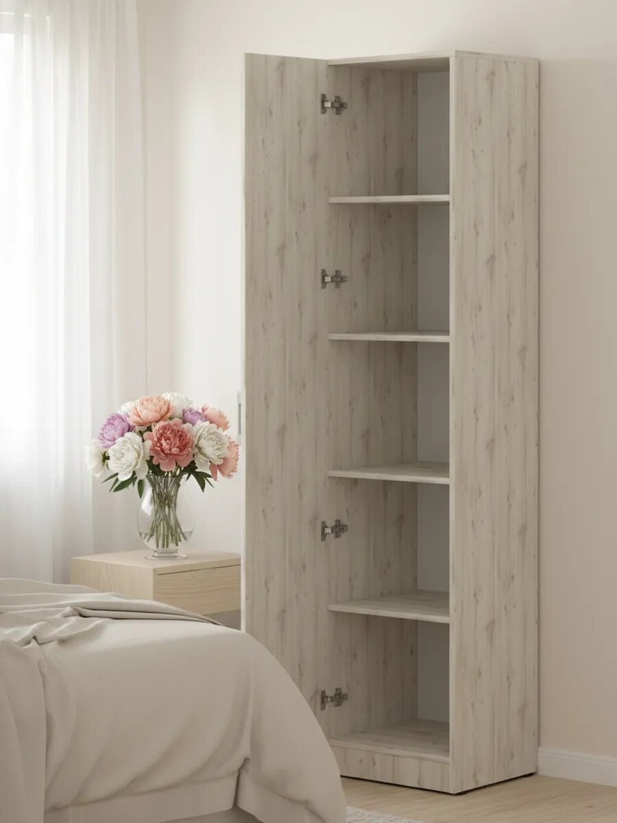 Шкаф пенал FRESTER распашной для одежды спальня прихожая, от производителя