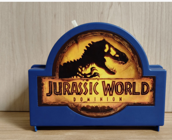 Mattel Jurassic World Dominion Minis on The Go Dinosaur Danger Set / Коллекционный Мини-домик Для Игр С Динозаврами