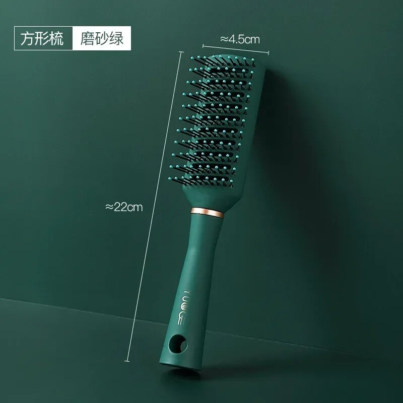 빗 Профессиональная прямая гладкая расческа для вьющихся волос, набор кистей, большая парикмахерская расческа для всех типов волос, массажная расческа для укладки для женщин и мужчин