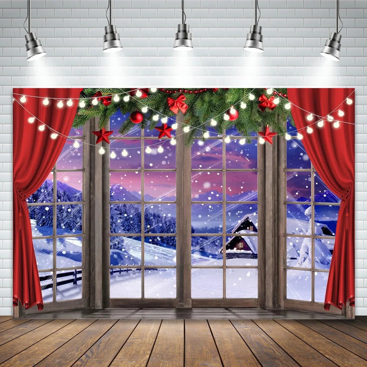 Виниловый фоновый экран UECYXOP для фотосессий 90cmX60cm