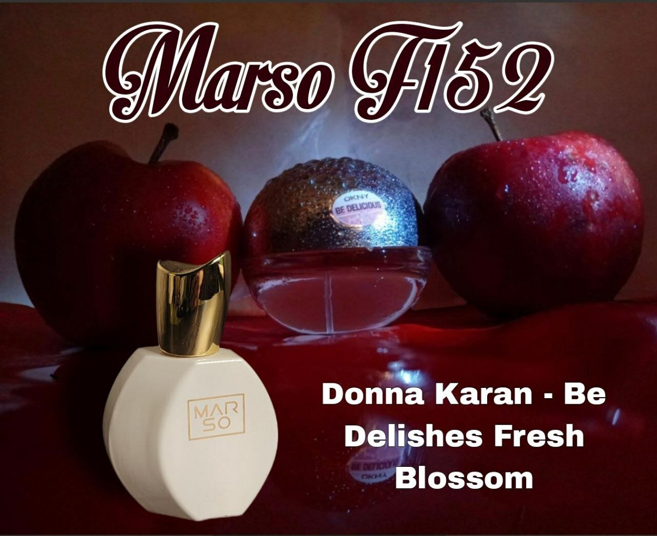 Духи Marso F152 по мотивам Be Delicious Fresh Blossom 30мл