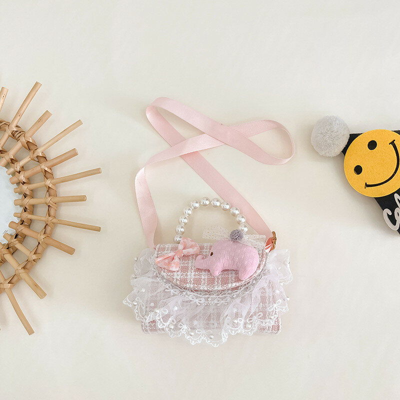 Стильная детская сумка в корейском стиле с милым рисунком кролика для девочек, идеально подходящая для повседневного