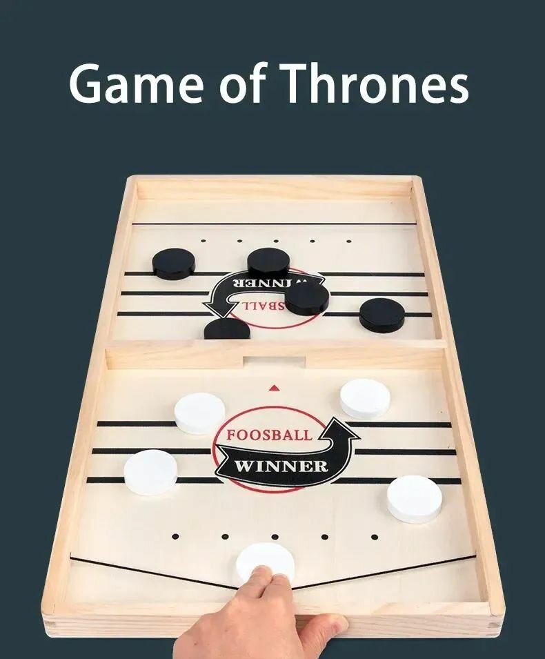 Настольная игра с шашками Foosball Winner, slingpuck, слингпак, настольный хоккей, вышибашки, для вхрослыхи детей, аэрохоккей