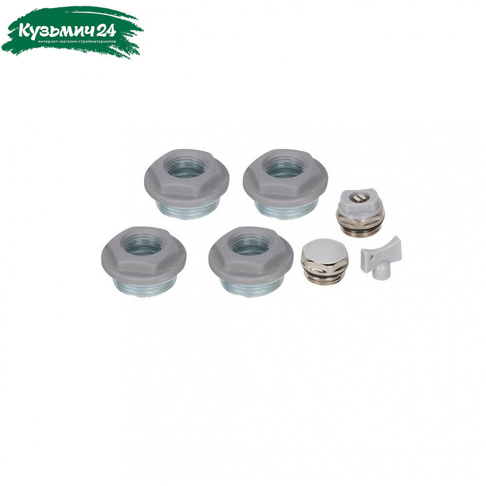 Комплект монтажный Royal Thermo RT1/2S 1х1/2", сталь, серебристый