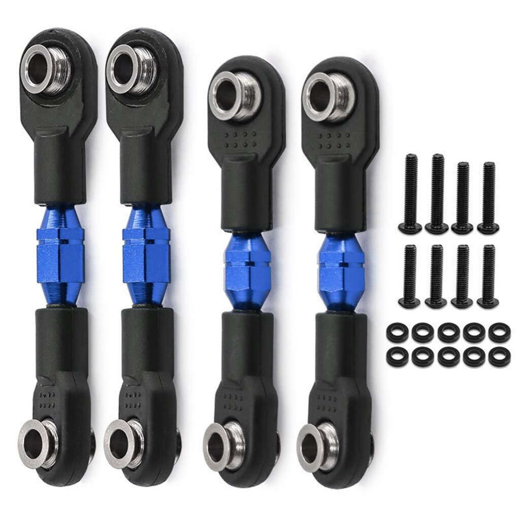 Регулируемая металлическая тележка TRAXXAS 1/10 4-TEC для полного автомобиля-синий