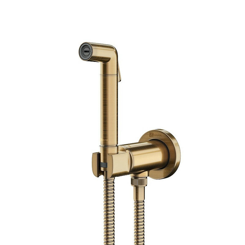 Гигиенический душ со смесителем Lemark Solo LM7171B цвет Бронза