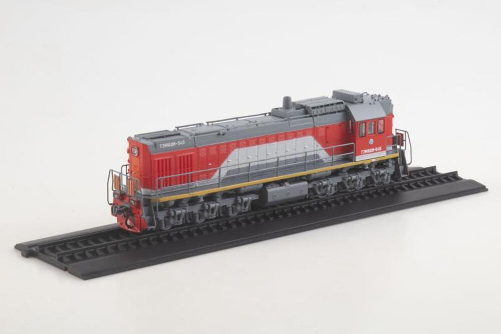 Модель коллекционная MODIMIO Тепловоз ТЭМ18ДМ (наши поезда #27) рельса в комплект не входит