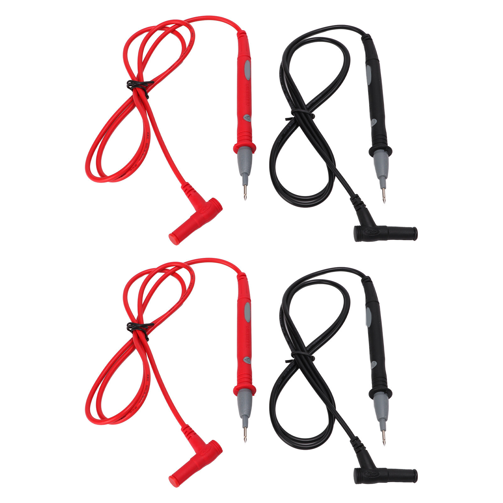 2 комплекта тестовых щупов для цифрового мультиметра 20А, цифровой мультиметр, тестер, линейный тестер 1000В, стандартный