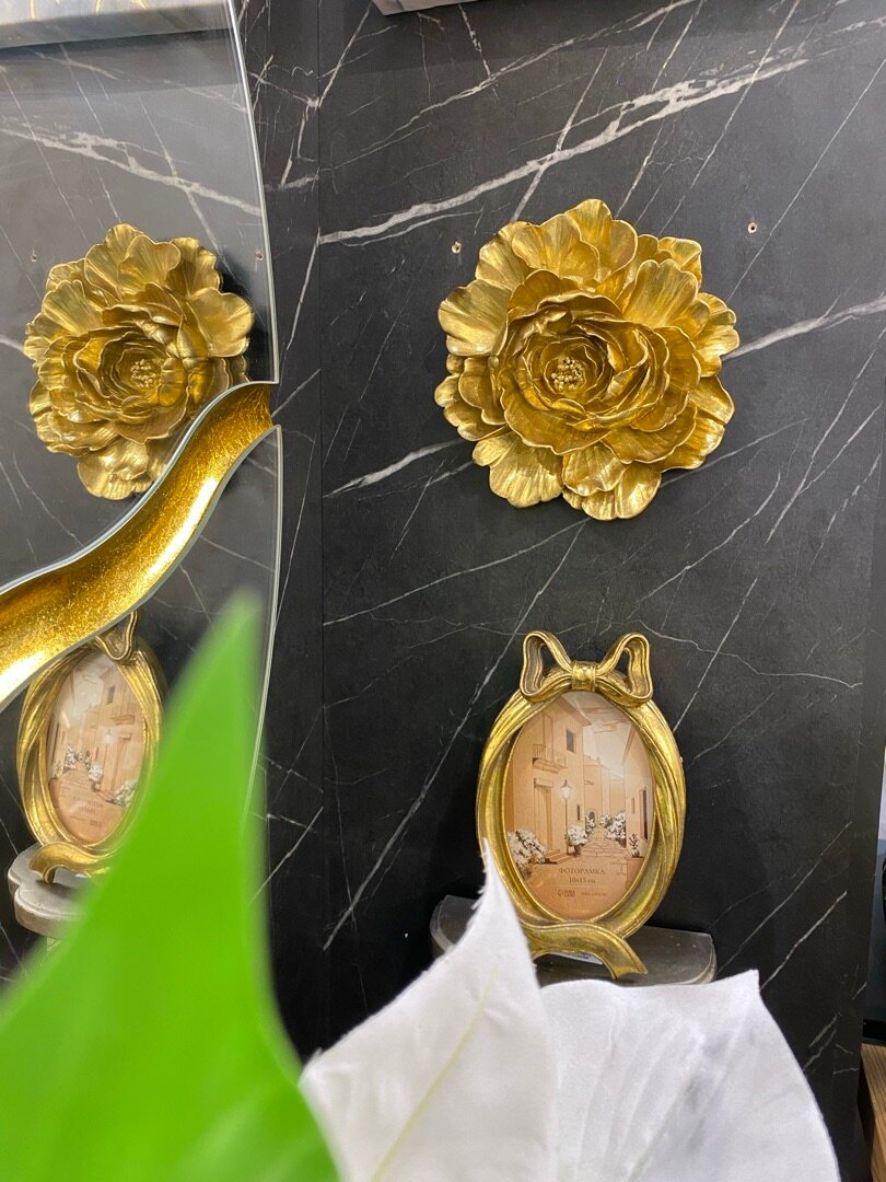 Декор настенный Beata Casaentera CE05-LF210 золото d200х30