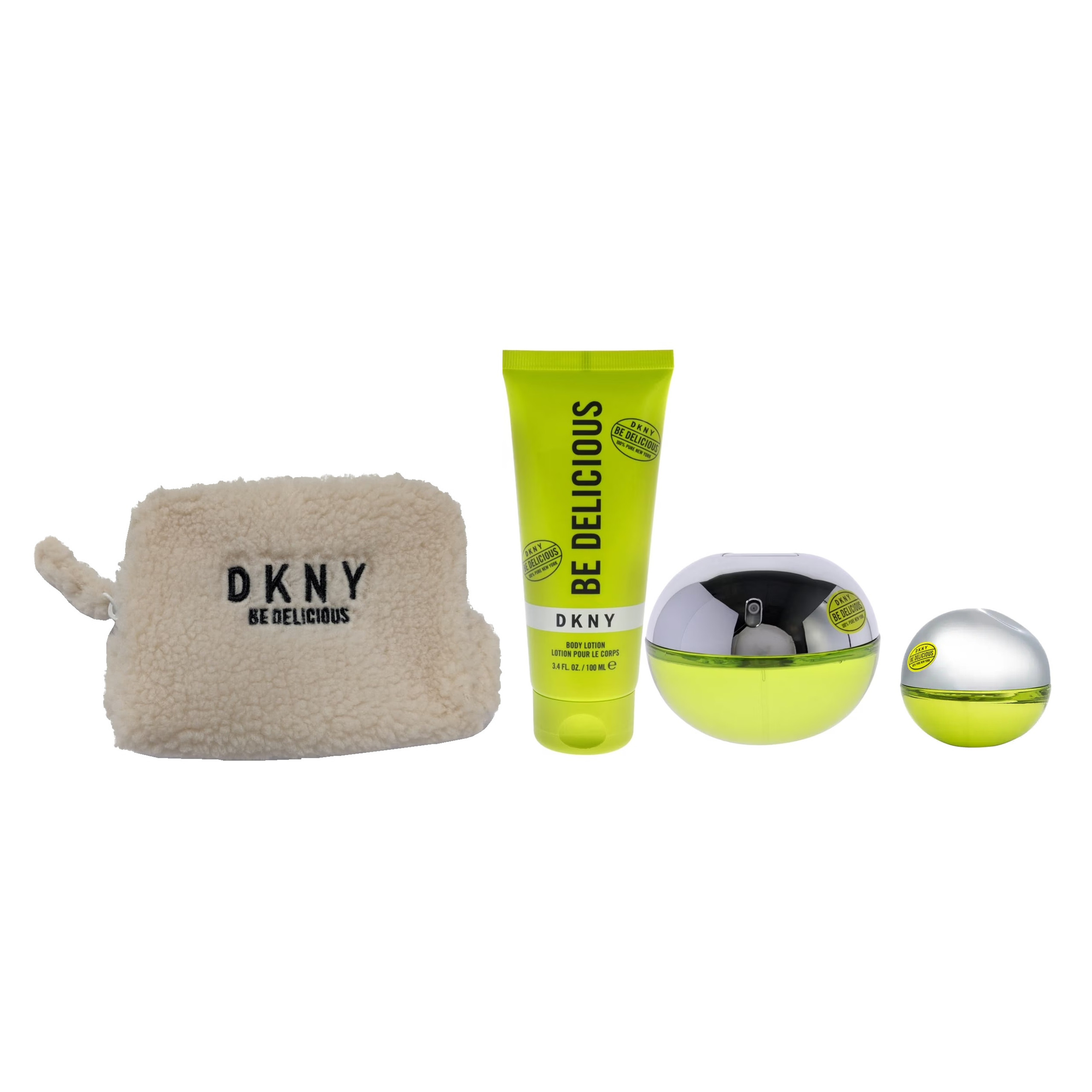 Парфюмерная вода Donna Karan Be Delicious женский Set 100 мл + 15 мл гель для душа 100 мл + Pouch