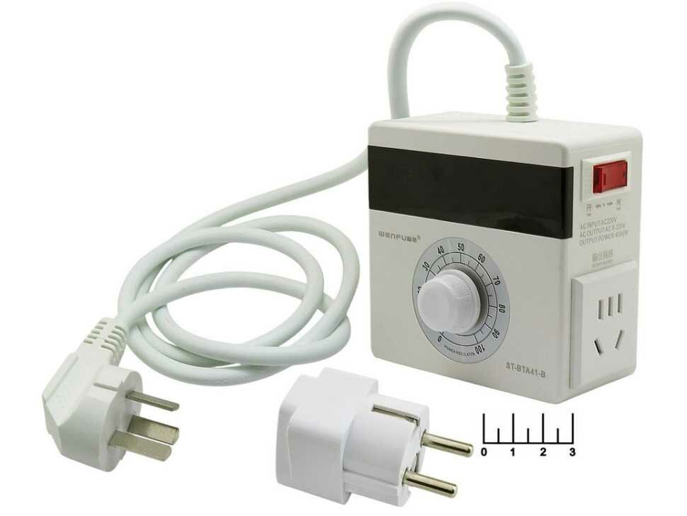 Выключатель-регулятор (диммер) 220V 4000W ST-BTA41-B