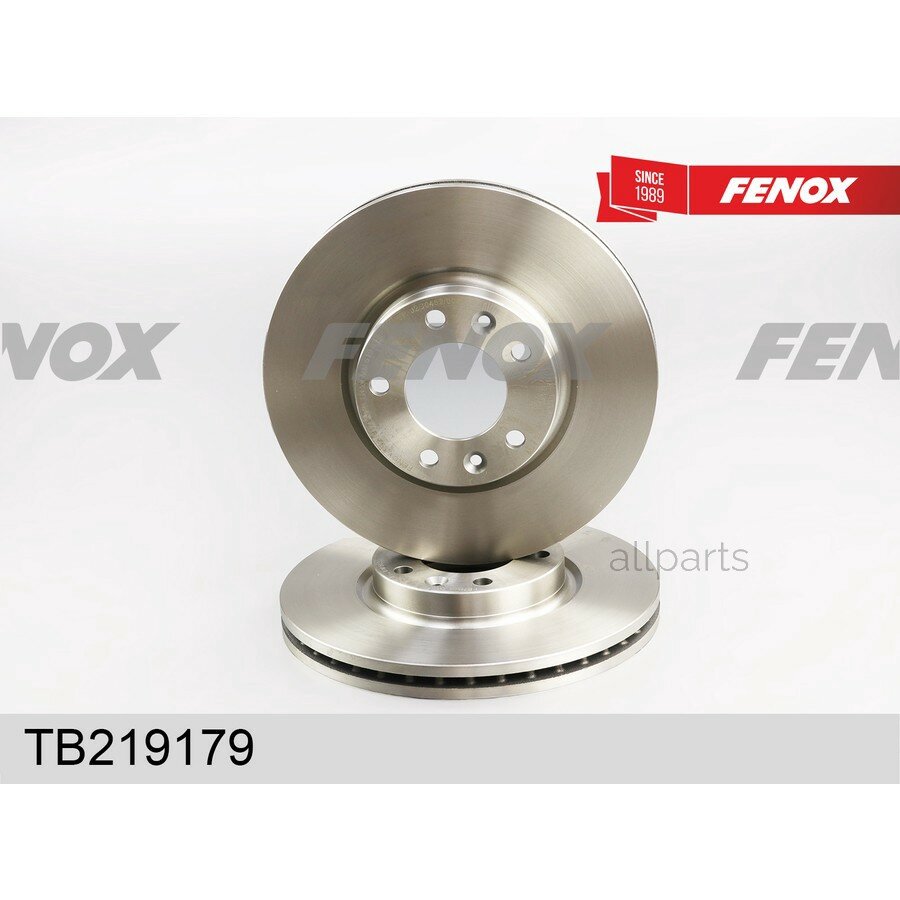 FENOX TB219179 Торм. диск пер.[283x26] 5 отв.