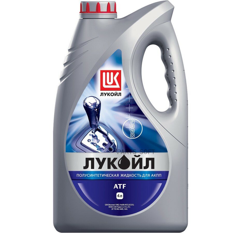Масло трансмиссионное LUKOIL ATF Dexron IIIG 4л от официального дистрибьютора, LUKOIL, артикул 191353