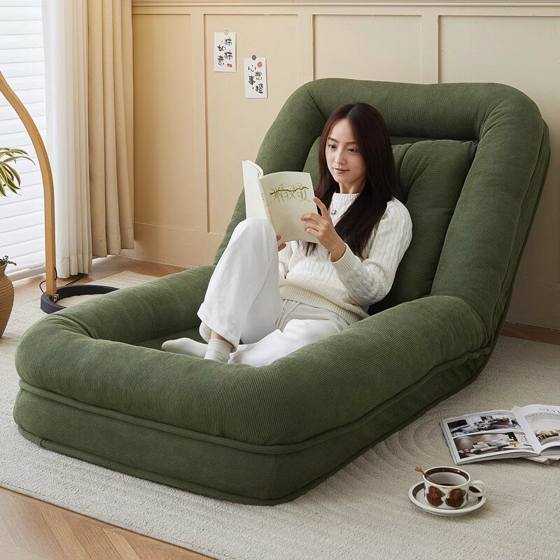 Диван-кровать, китайский Шуньгун, тканевая обивка, 175*90*30 см, зеленый