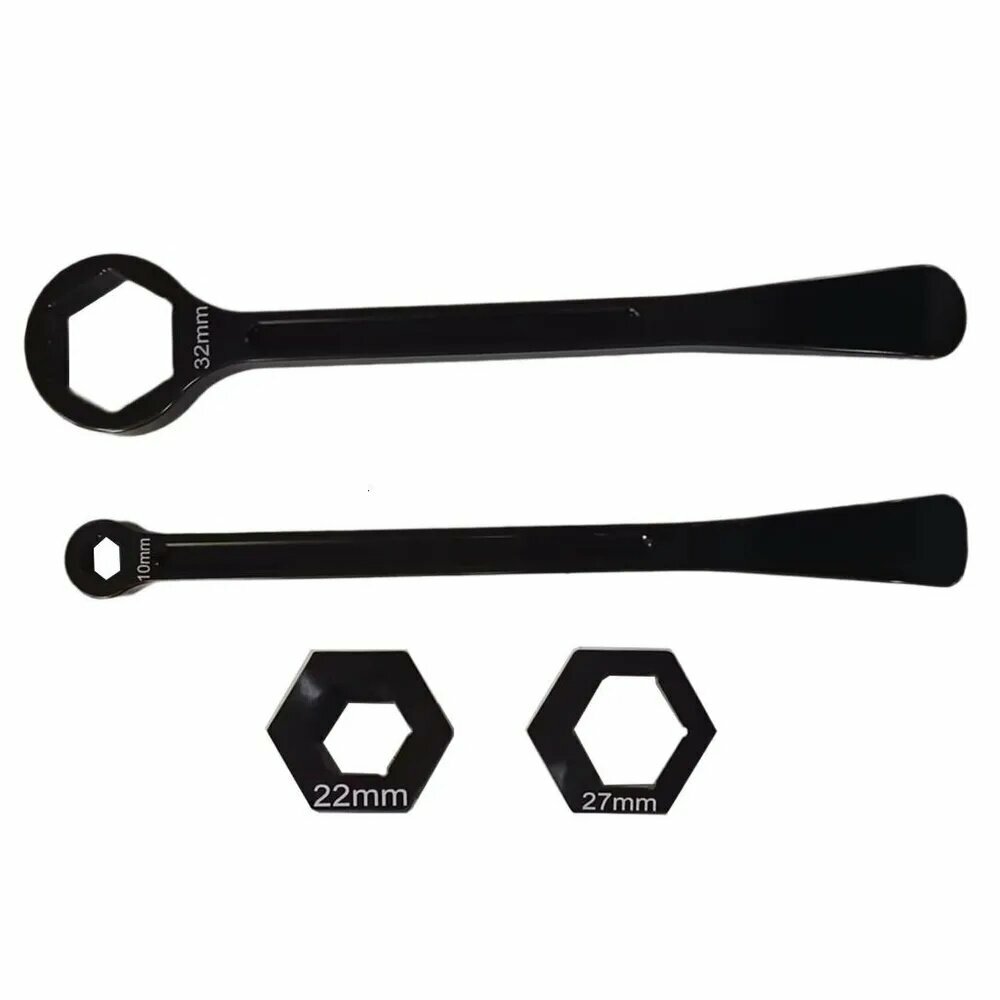 Набор алюминиевых монтажек для шин мотоцикла, Черный