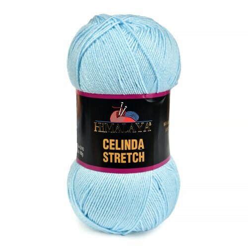 Пряжа Himalaya Celinda stretch 212-30 (2 мотка по 100г/430м) светло-голубой