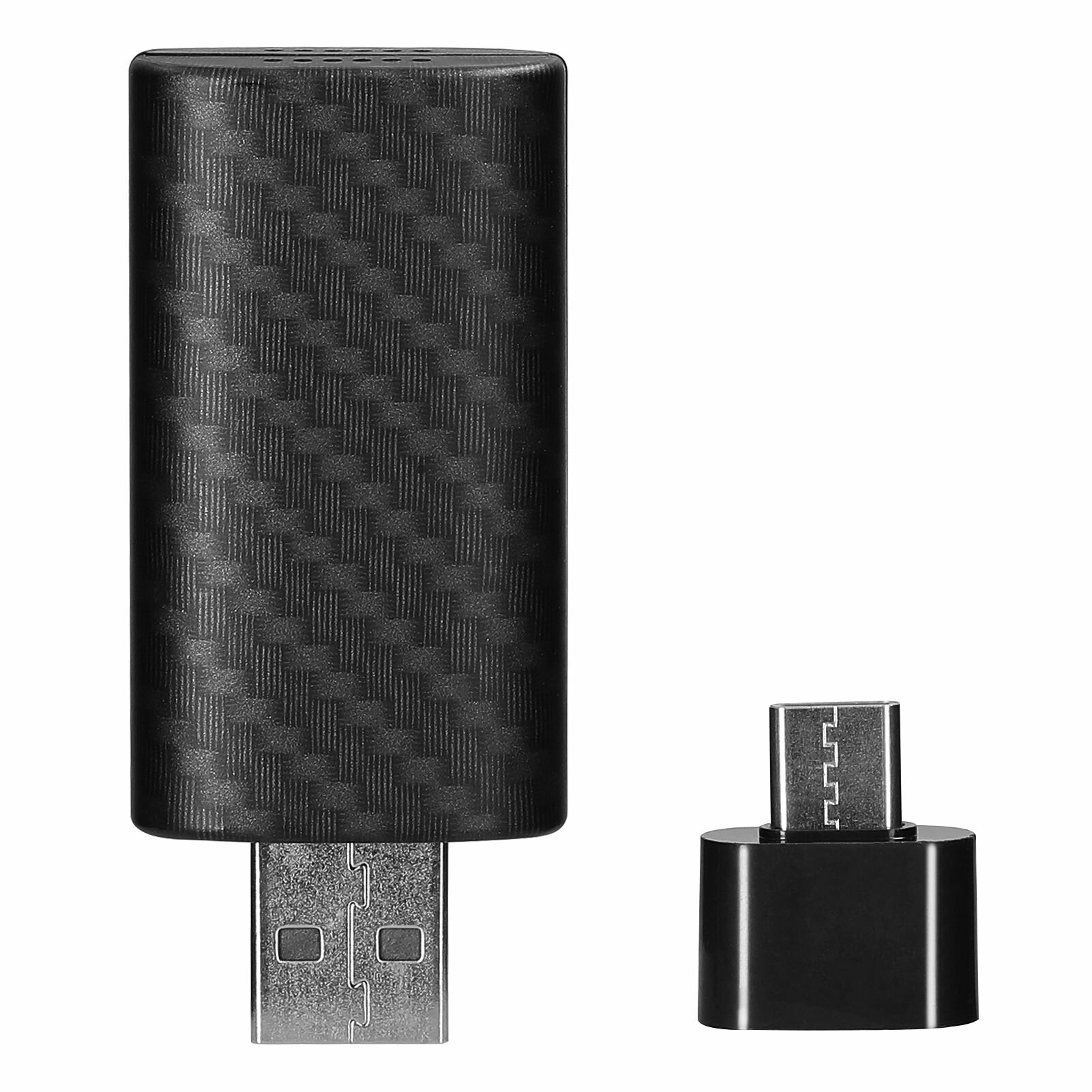 Адаптер беспроводной передачи данных Dongle Автомобильный проводной модуль беспроводной передачи данных Автомобильный соединительный блок для мобильного телефона USB-A/USB-C Plug & Play