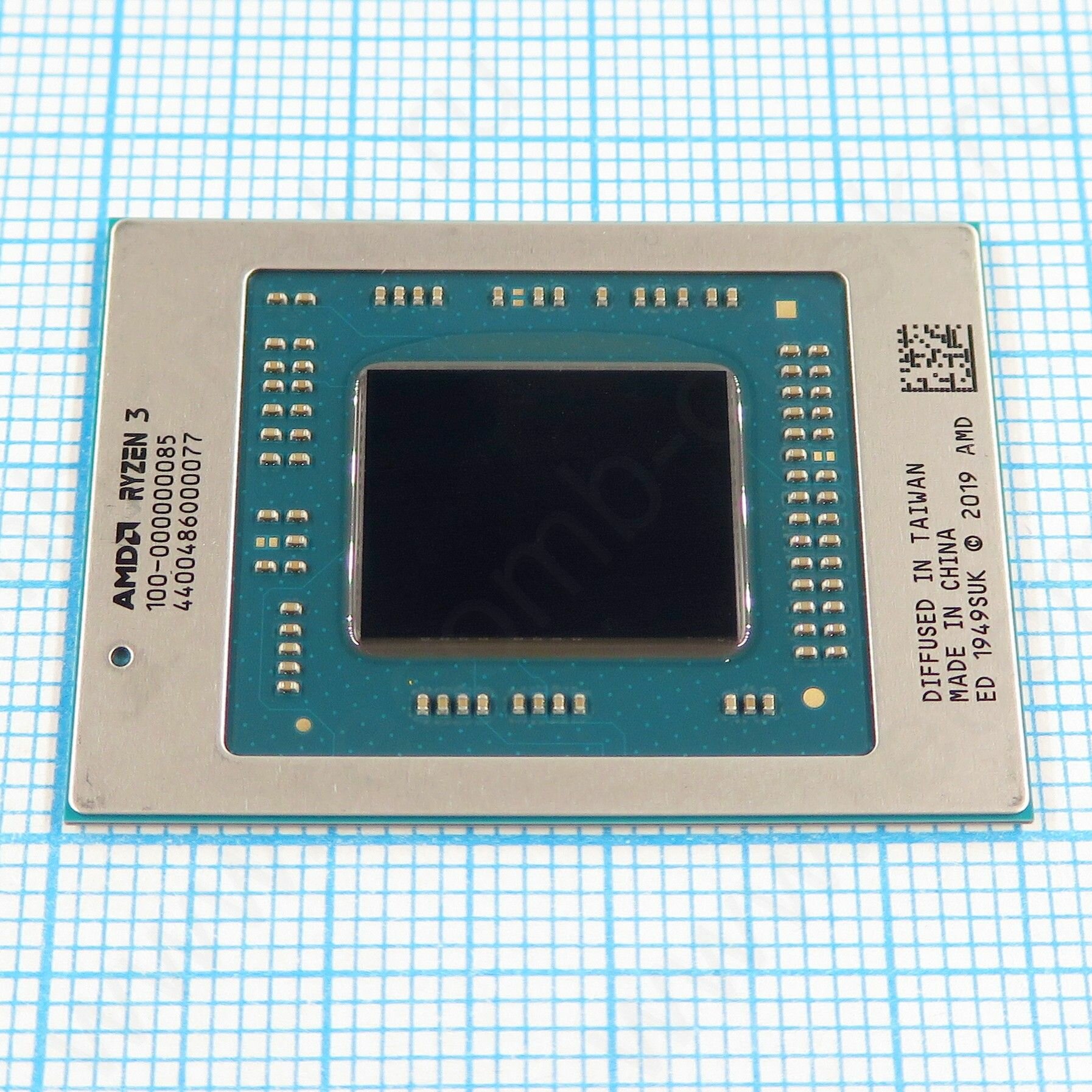 100-000000085 Ryzen 3 Mobile 4300U BGA1140 (FP6) - процессор для ноутбука