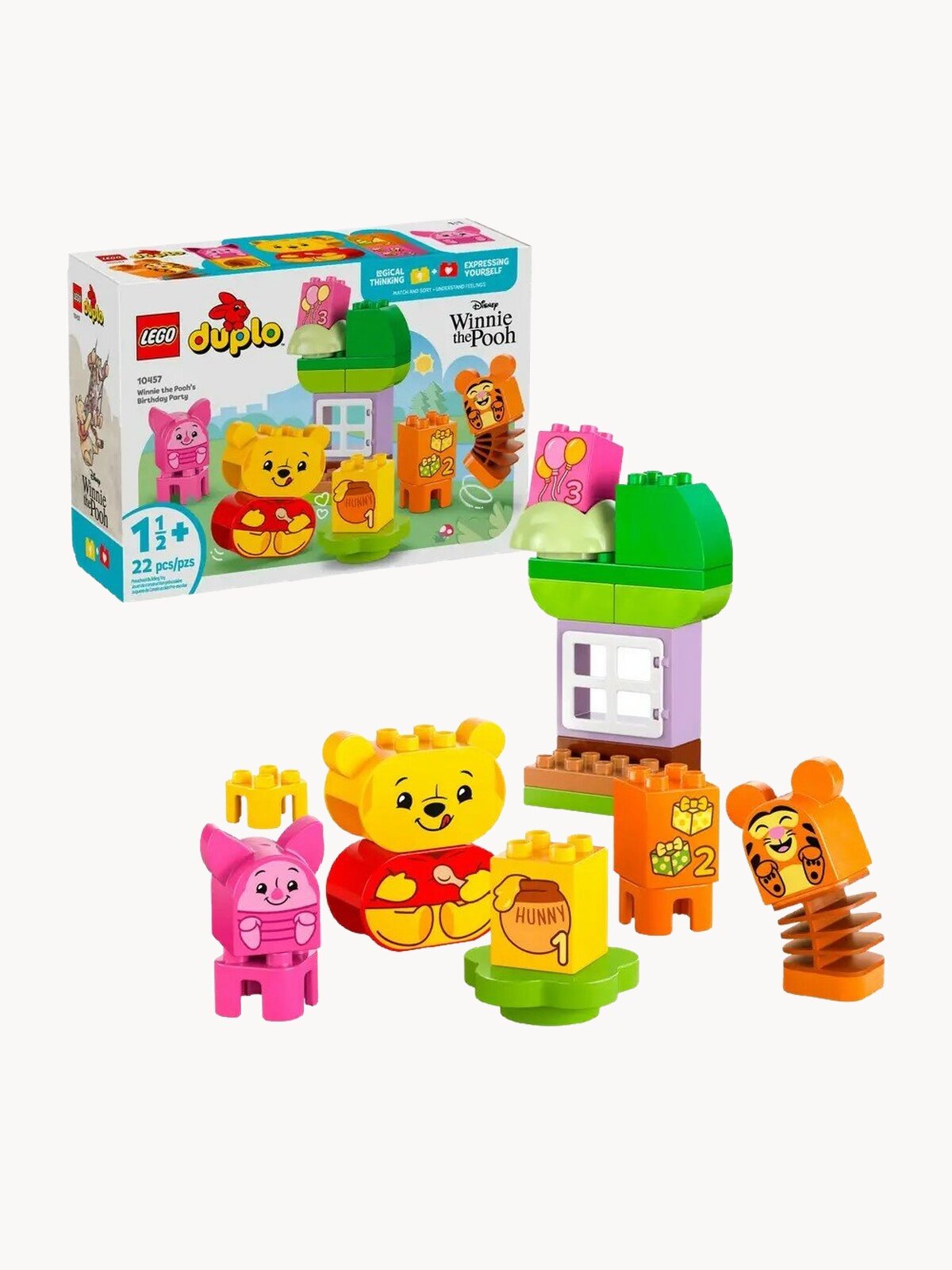 Конструктор LEGO DUPLO® 10457 День рождения Винни-Пуха, 22 дет.
