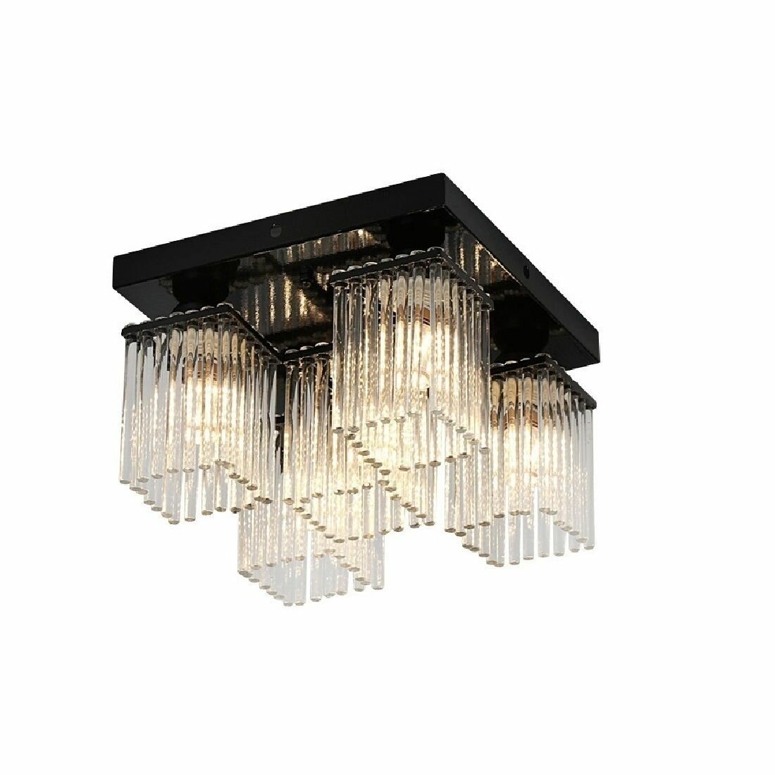 Люстра потолочная, Цвет - Черный, CC19282/50, Е27