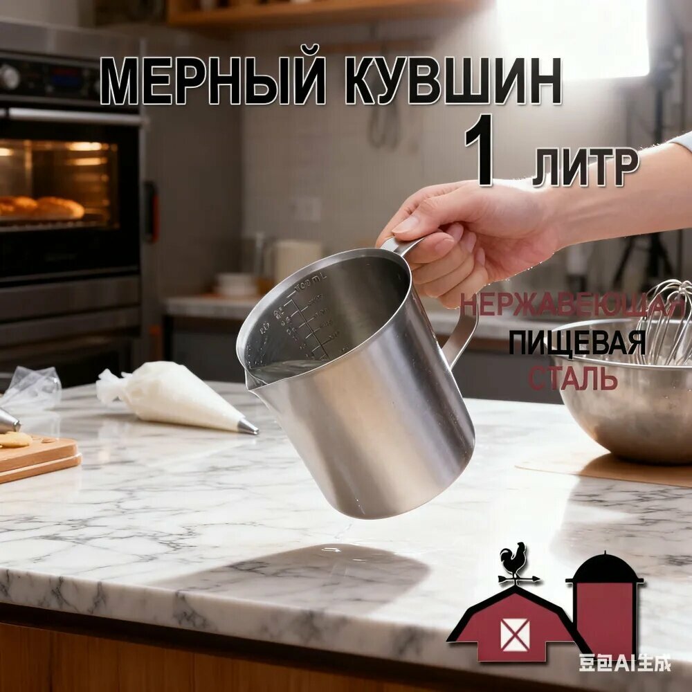 Емкость мерная, 1000,5 мл, 1 шт