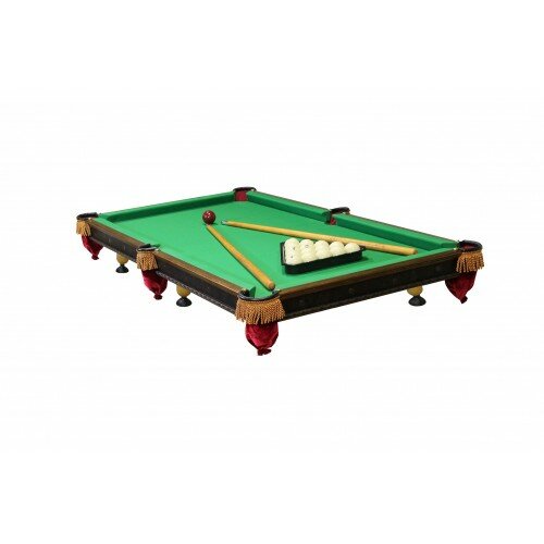 Мини бильярдный стол "Браво" 4,5 фута (детская серия) настольный вариант, бархат, ЛДСП