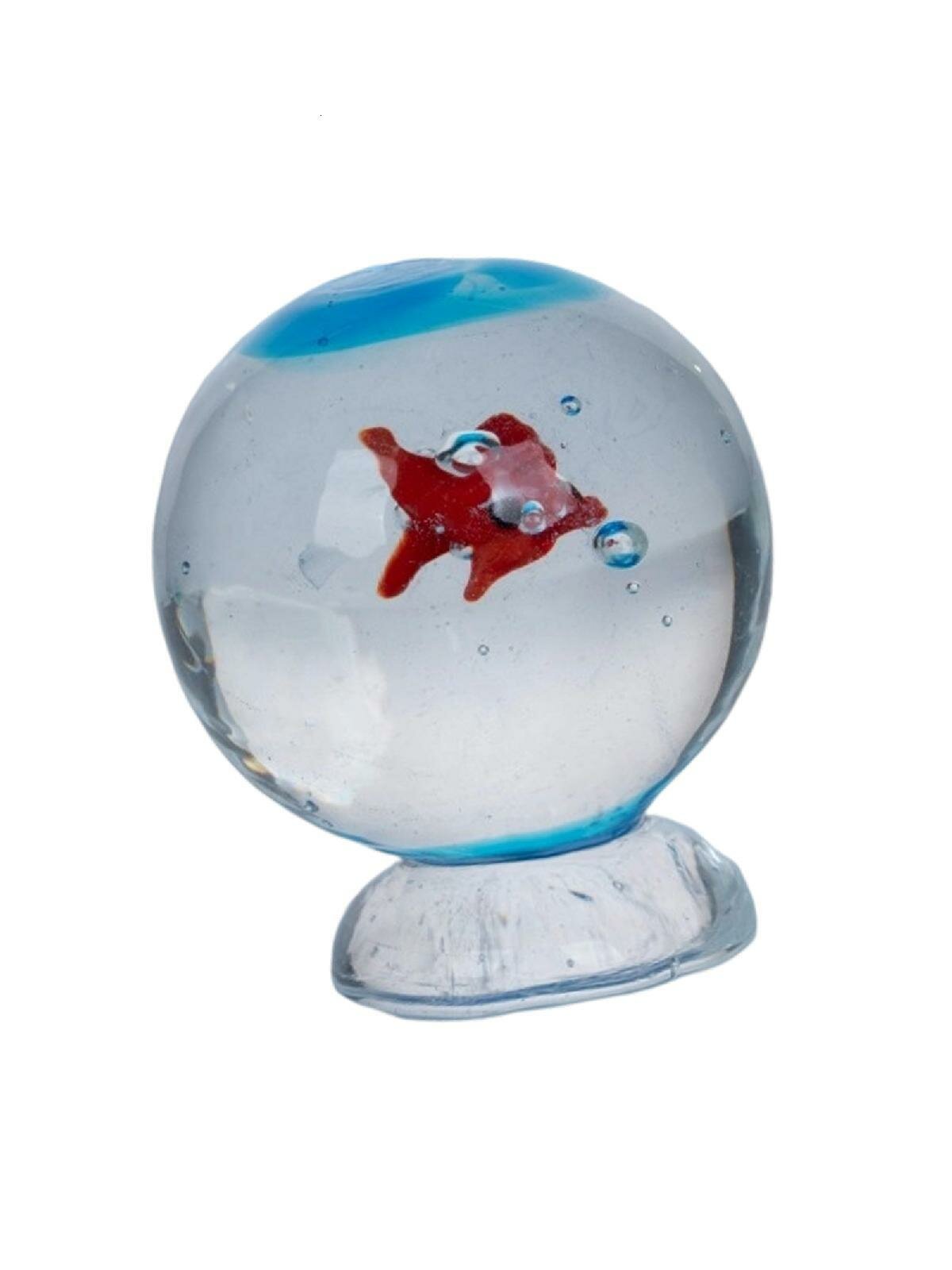 Стеклянные статуэтки Стеклянные аквариумы Скульптура Настольные украшения Украшения Предметы коллекционирования Статуэтки для домашнего аквариума