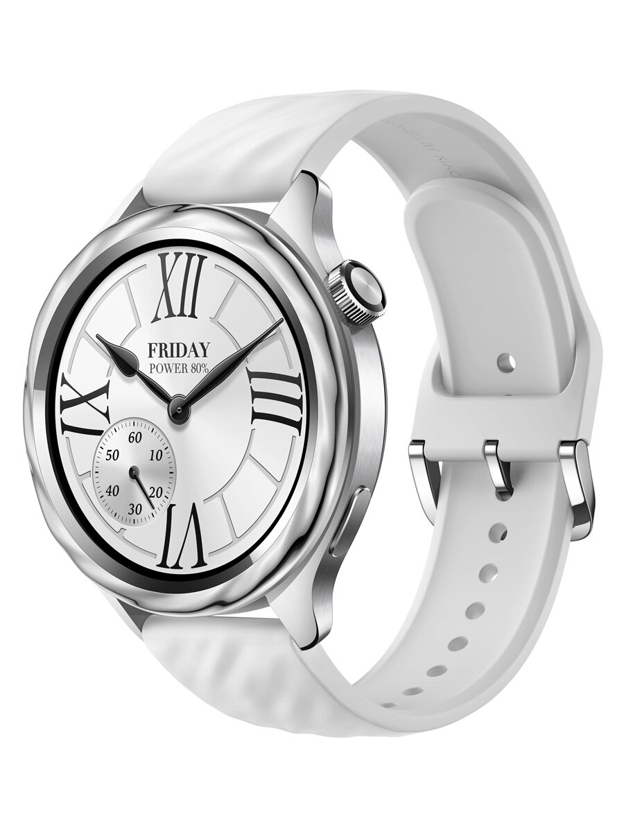Смарт-часы Mi Mijia Watch S4 (M2425W1) Silver, 486 мА·ч, сербрянный