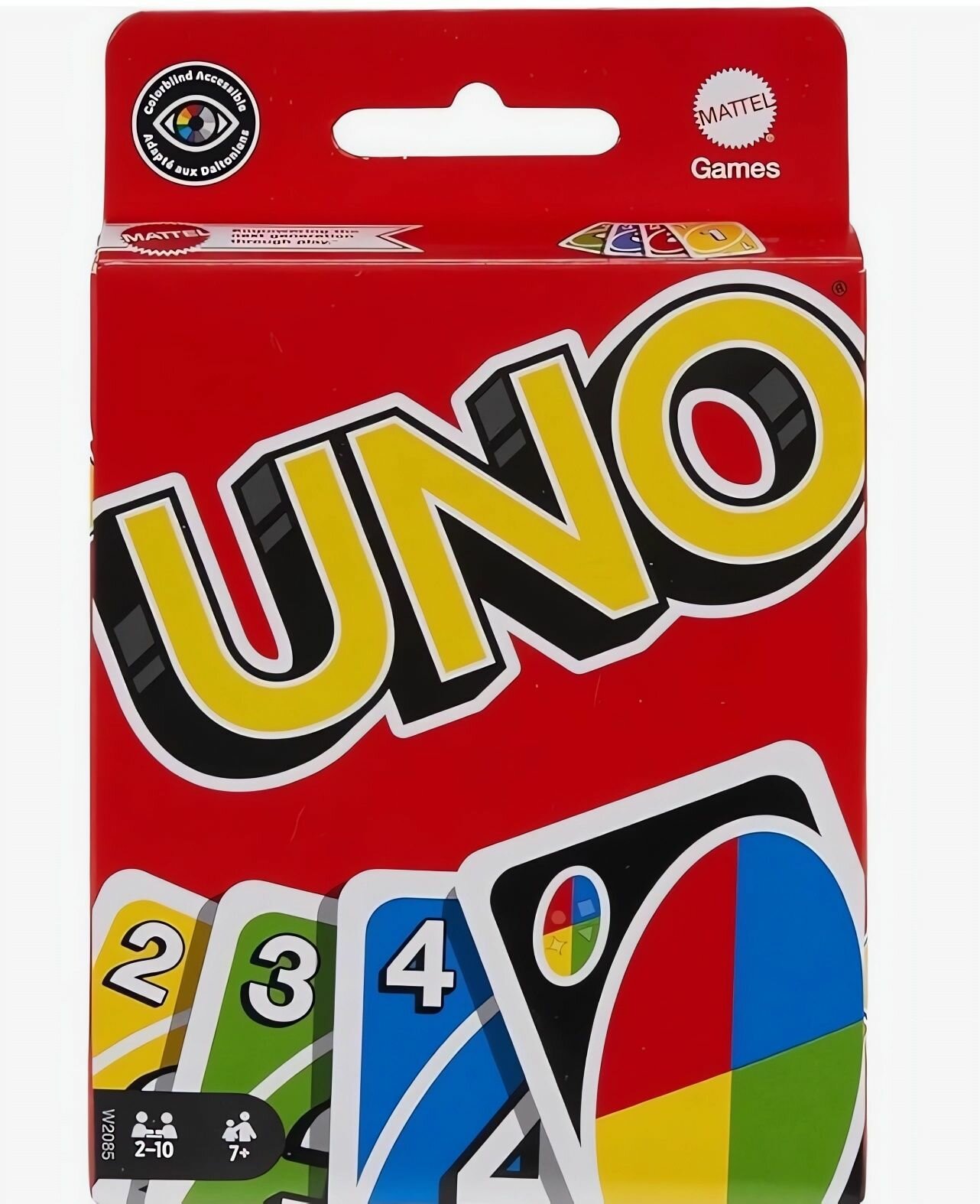 Настольная карточная игра UNO "Классическое" (УНО). Производство "Mattell" (ориг. издание)
