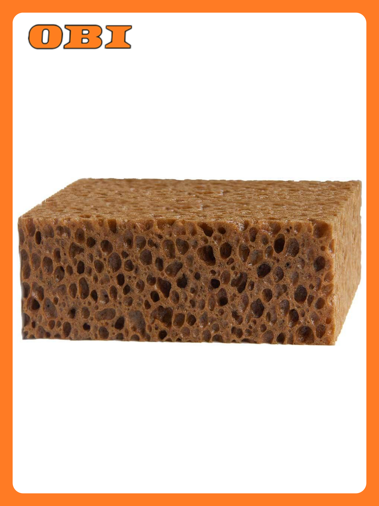 Губка синтетическая, полиуретан 160х100х60мм