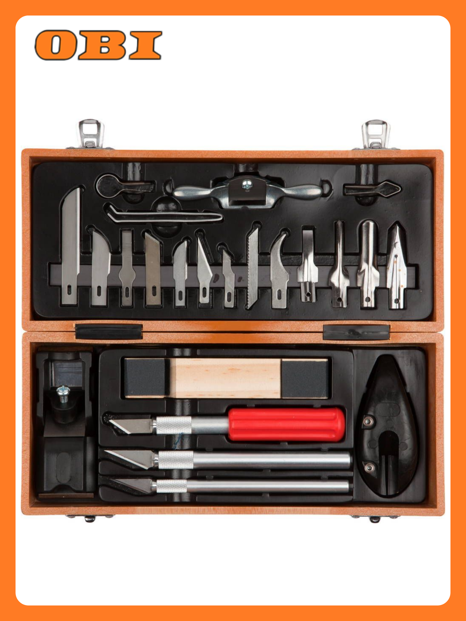 Резцы ЗУБР "Эксперт", по дереву, профессиональные, набор 23 шт