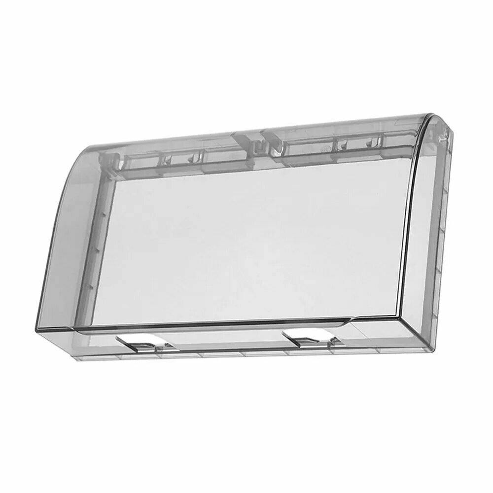 Защитная акриловая водонепроницаемая крышка двойной розетки 86 типа для ванной