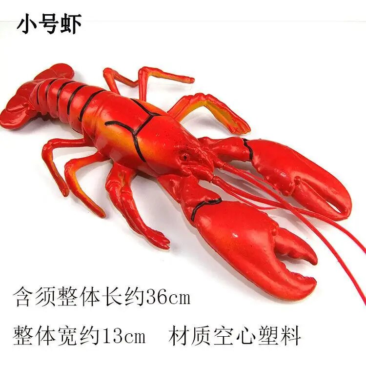 Модель волосатого краба из ПВХ