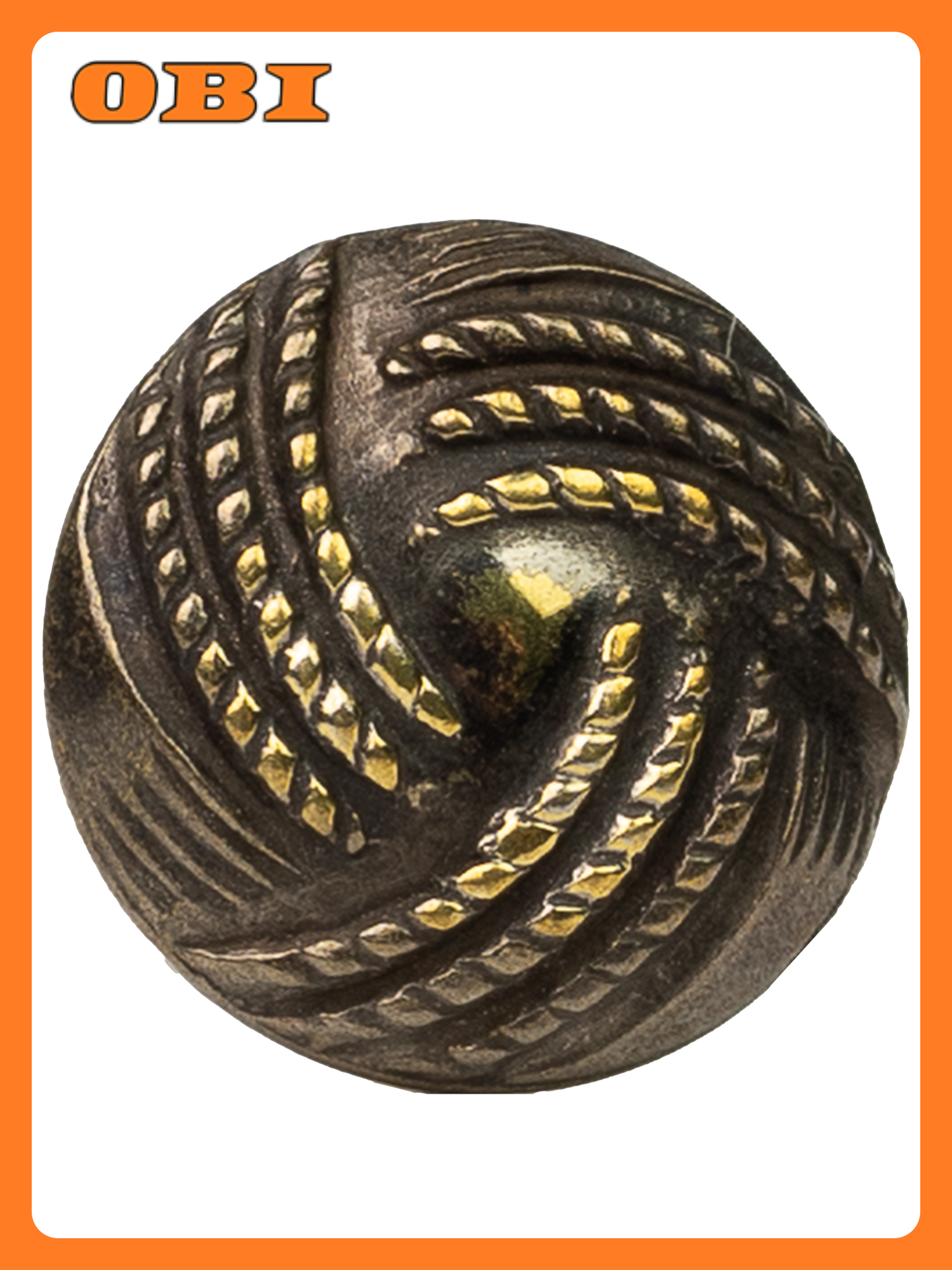 Гвозди мебельные "европартнер" 677/С, декоративная бронза, 20 штук