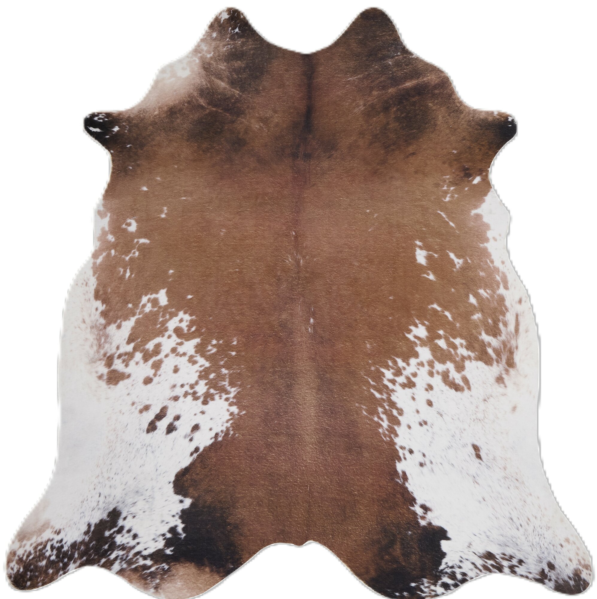 Шкура южноамериканской коровы искусственная ворсовая Bonifur BONI-2 160 x 190 см