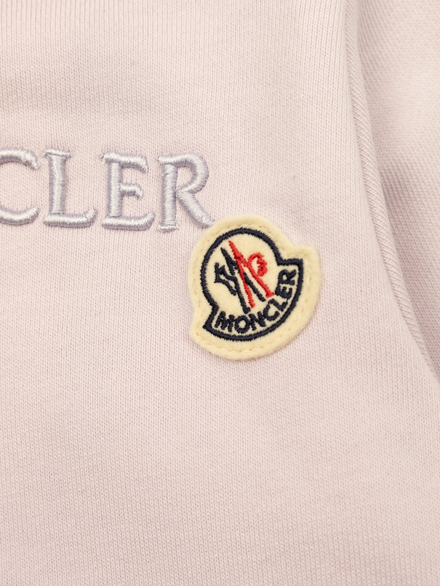 Худи Moncler, размер 12 лет, фиолетовый — фото 1