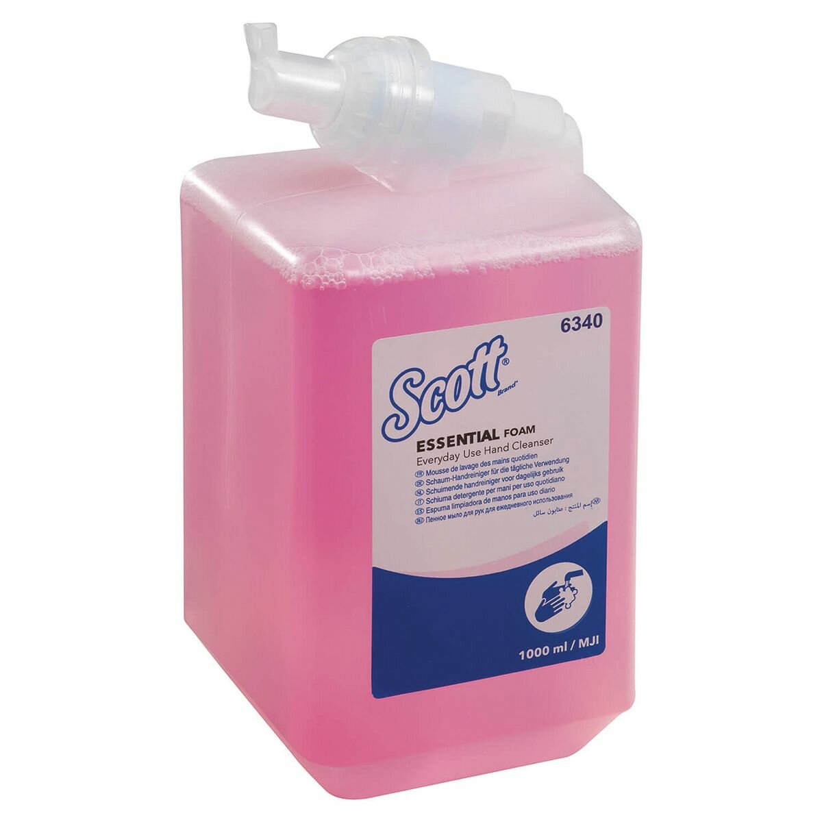 Картридж одноразовый с жидким мылом Kimberly-Clark Scott Essential, 1л, розовый (6340)