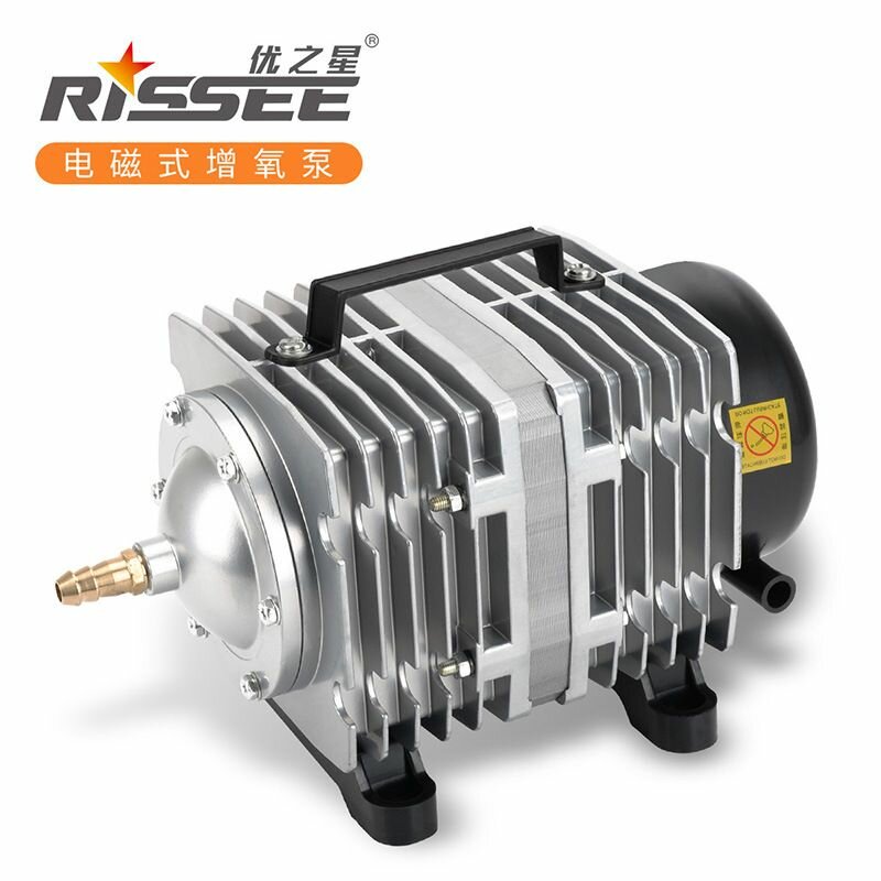 Hailea ACO-308 30 Вт 55л/мин компрессор кислородный насос с аксессуарами воздуховод воздушный камень 6ШТ