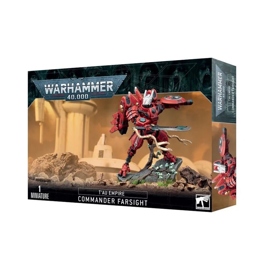 Фигурка для моделирования Warhammer 40000 Tau Empire Commander Farsight