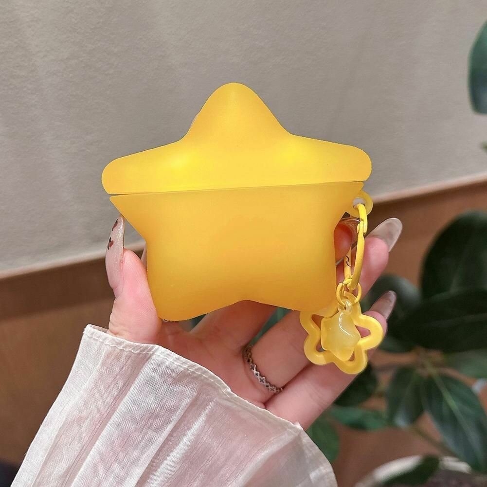 Защитный чехол для беспроводных наушников AirPods Pro 3 в форме флуоресцентной звезды