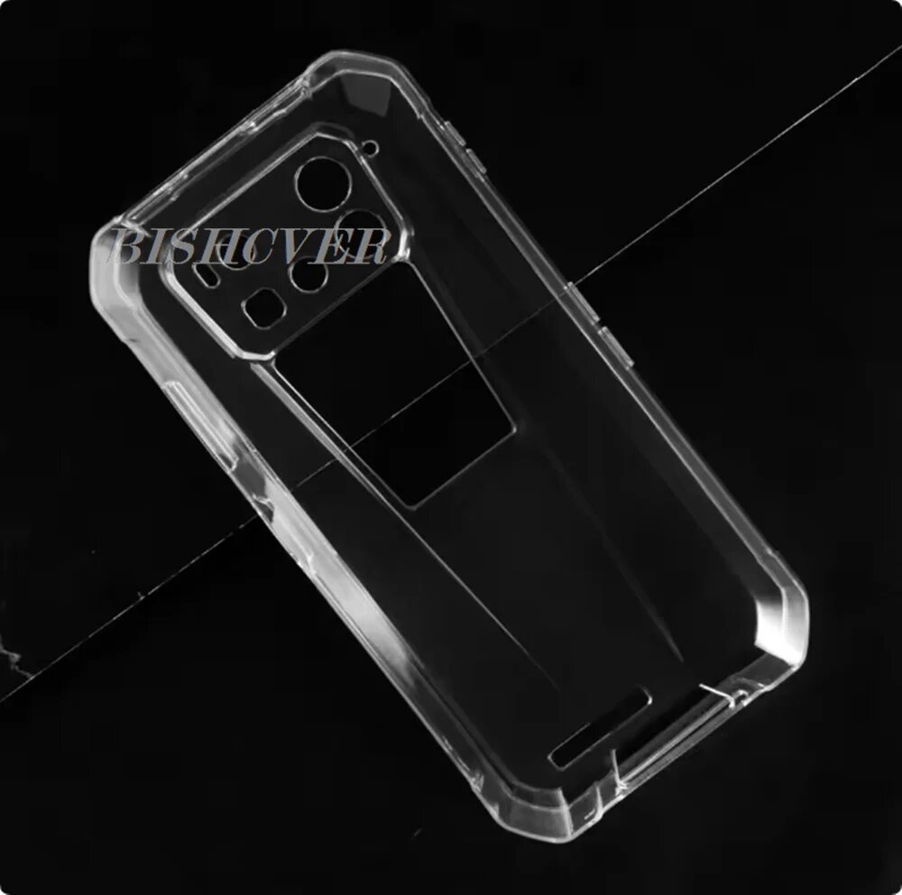 Чехол для Unihertz 8849 Tank 4 Pro, прозрачный TPU