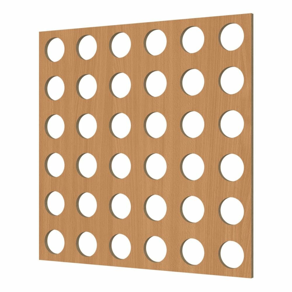 Перфорированная Панель Cosca Форо 16 ХДФ Бук В1030хШ695 мм / Коска.