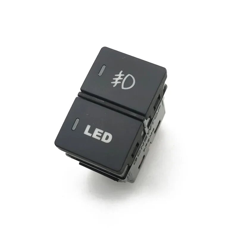 Двойной переключатель, противотуманные фары, мощность музыки, обогрев детской, кнопка с проводом, подходит для новой модели Honda fog light LED